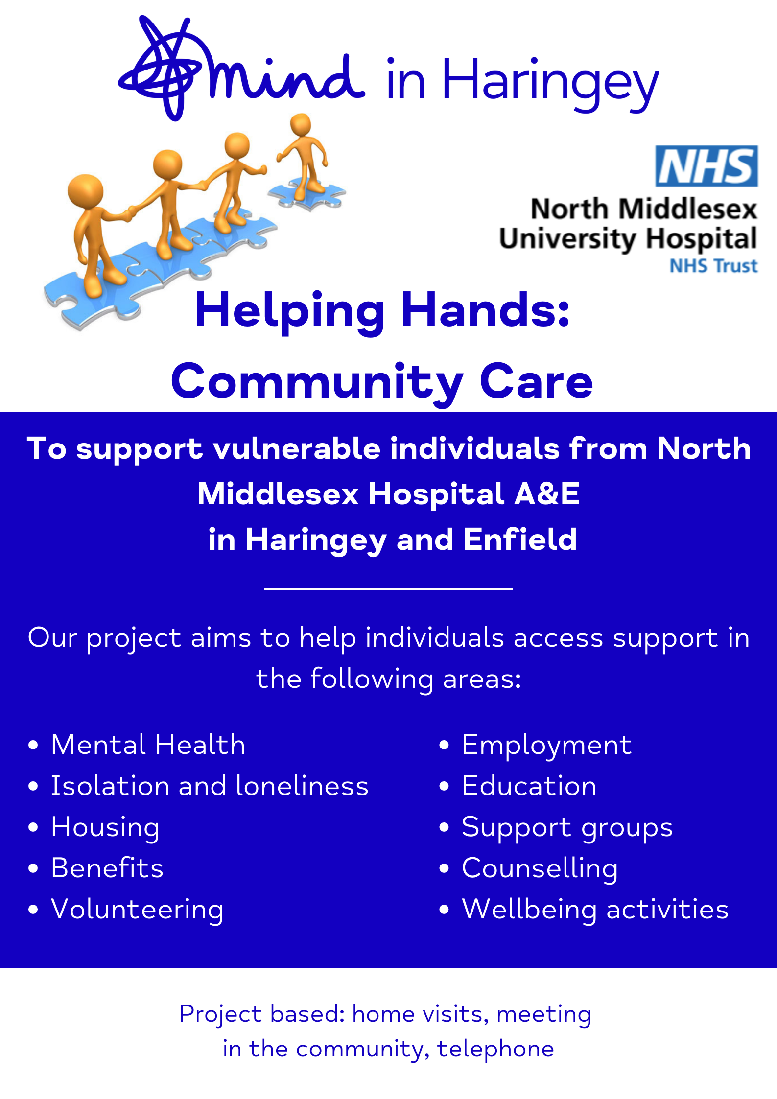 Helping Hands: Community Care | Mind in Haringey