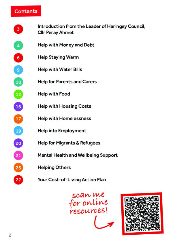 Haringey Council – Help with the Cost of Living | Mind in Haringey