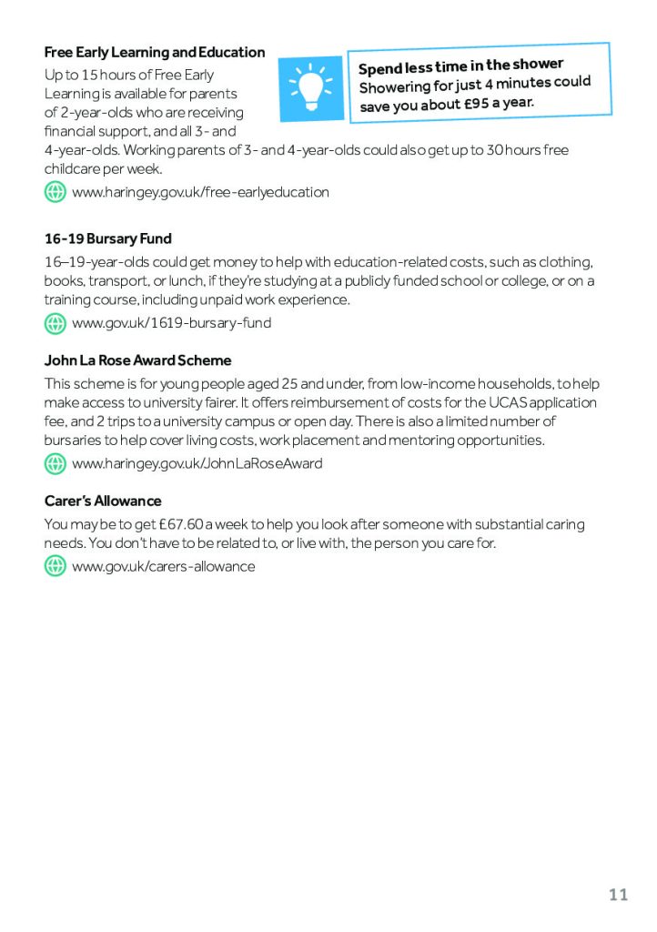 Haringey Council – Help with the Cost of Living | Mind in Haringey