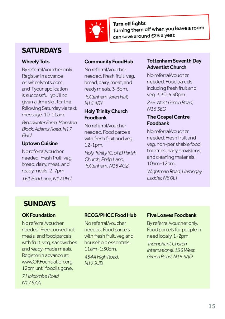 Haringey Council – Help with the Cost of Living | Mind in Haringey