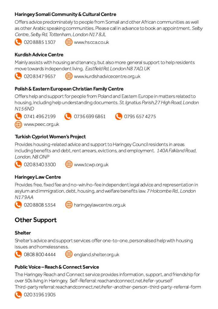 Haringey Council – Help with the Cost of Living | Mind in Haringey