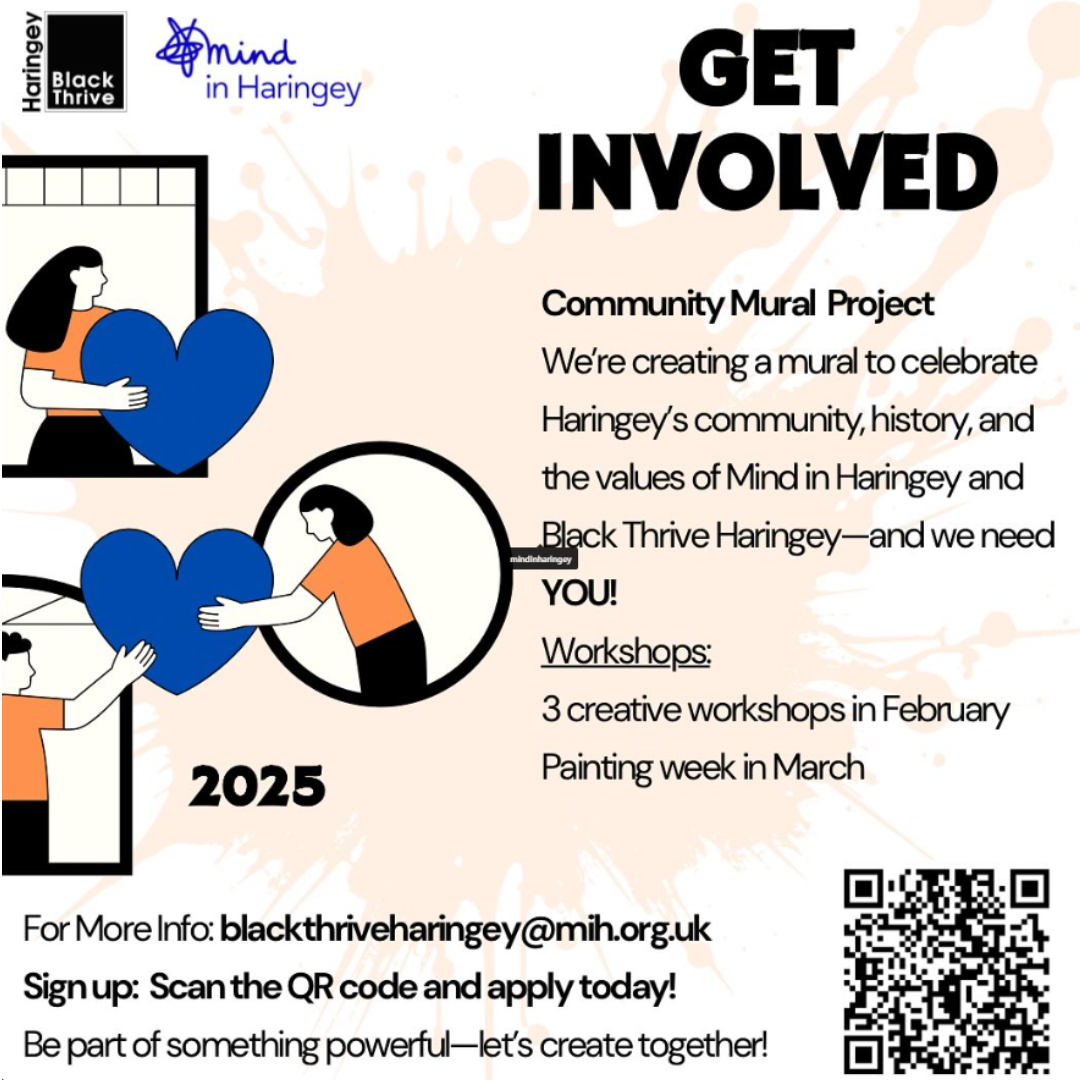Be part of the Haringey Community Mural Project! | Mind in Haringey